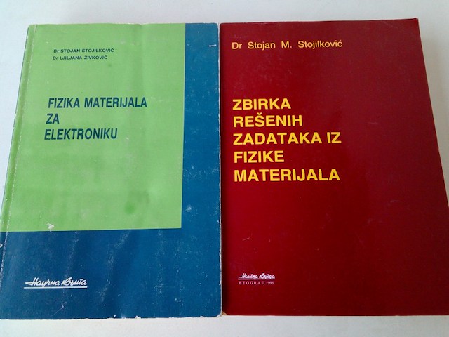 Et - FIZIKA MATERIJALA ZA ELEKTRONIKU + ZBIRKA ZADATAKA