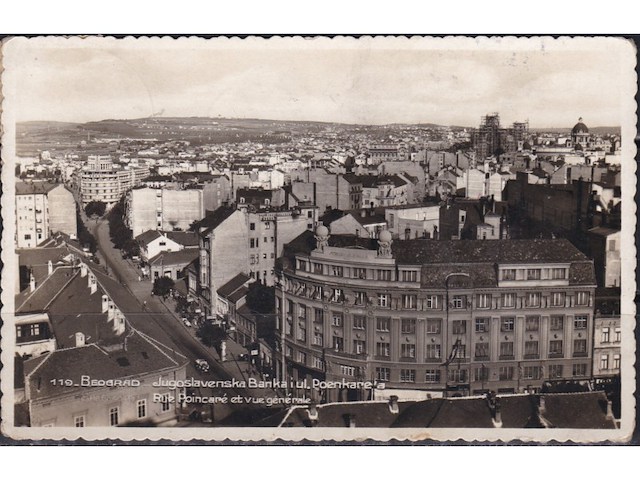 Kraljevina YU 1936 Beograd razglednica