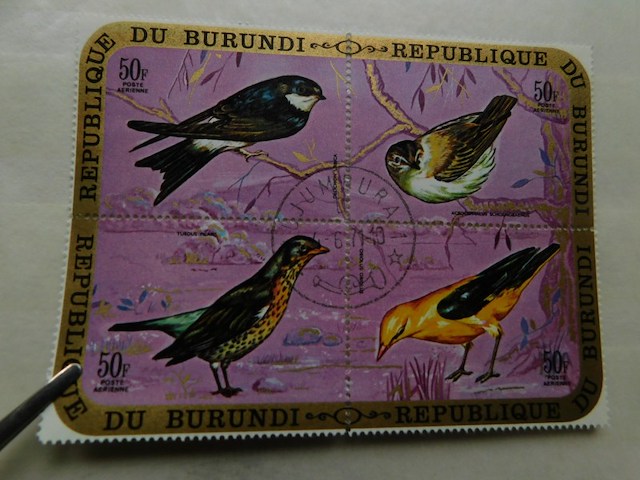 REPUBLIQUE DU BURUNDI 1970