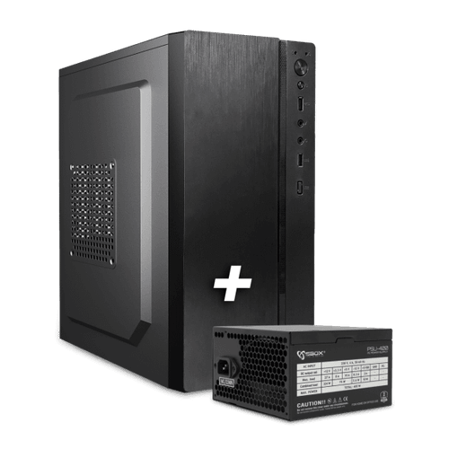 S BOX PCC 05, Kuciste MICROATX + PSU 400