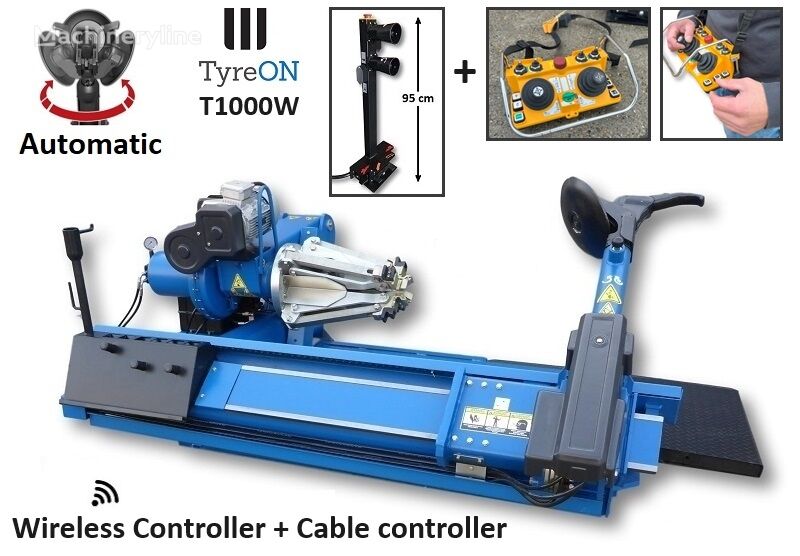 Novi TyreON T1000W truck tyrechanger 56 Inch 2 mounting speeds - fully autom menjač guma za kamione