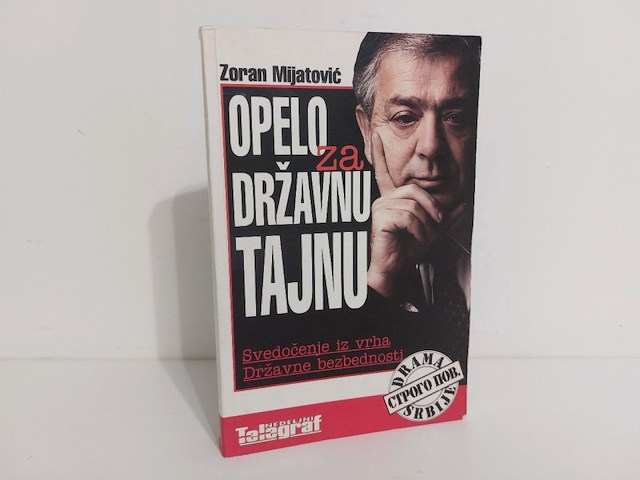 Opelo za državnu tajnu - Zoran Mijatović