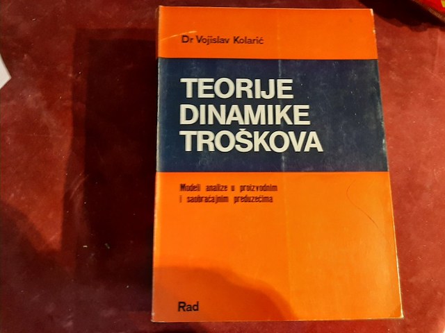 162 Teorija dinamike troskova - Kolaric