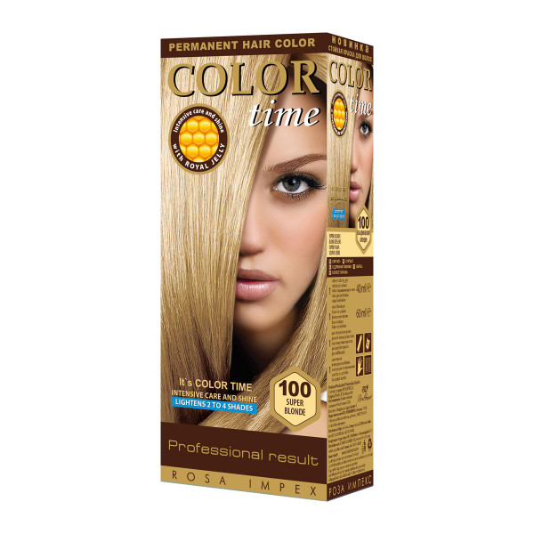 Color time farba za kosu br:100 Super Plava