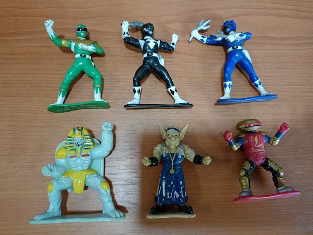 Mocni Rendzeri Power Rangers prva serija 6 figurica