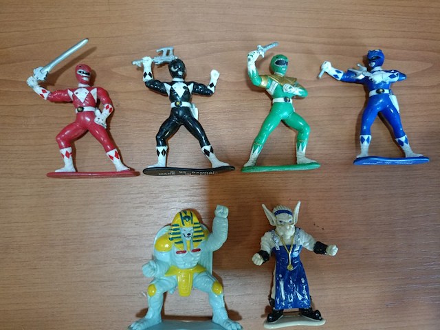 Mocni Rendzeri Power Rangers originalna serija 6 figura