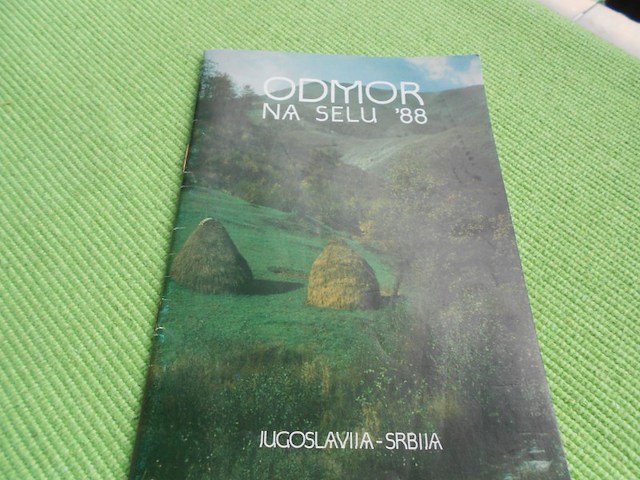 Turistički katalog: Odmor na selu `88