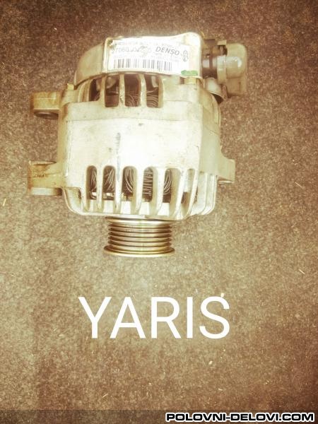 Toyota Yaris Alternator Elektrika I Paljenje