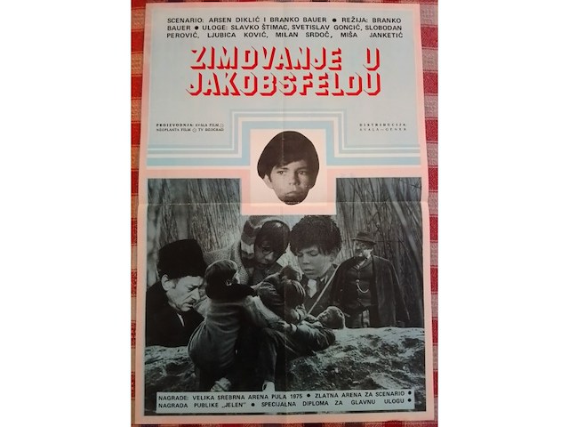 plakat ZIMOVANJE U JAKOBSFELDU (Slavko Štimac)