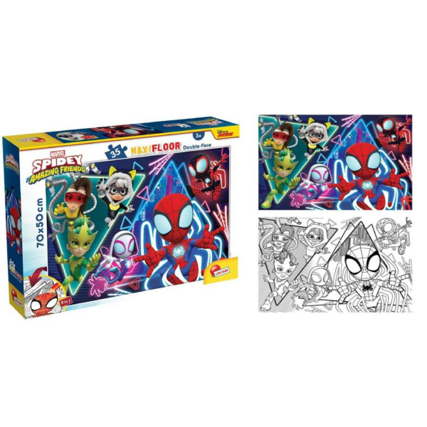 Slagalica maxi marvel spidey 2u1 slozi i oboji