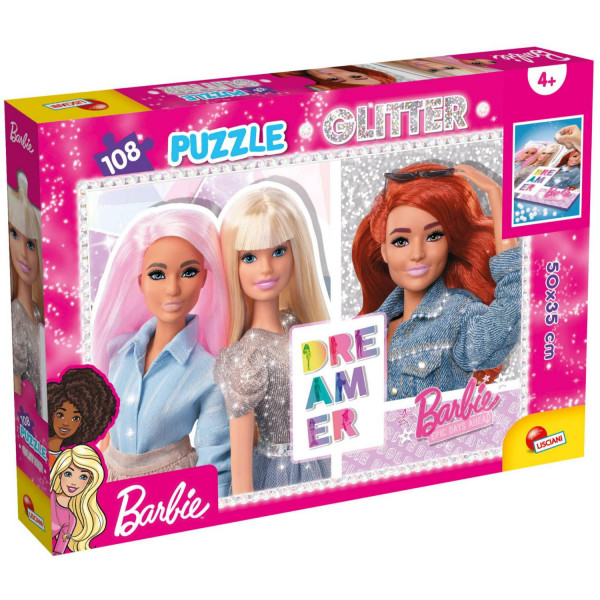 Barbie glitter puzzle-Najbolji prijatelji zauvijek