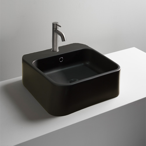 AXA COSA LAVABO KONZOLNI/NADGRADNI 480x480 CRNI 8610207