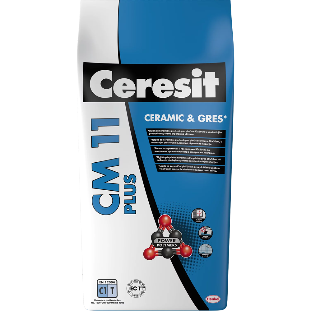 CERESIT CM 11 PLUS LEPAK ZA PLOČICE 5 KG 2142707