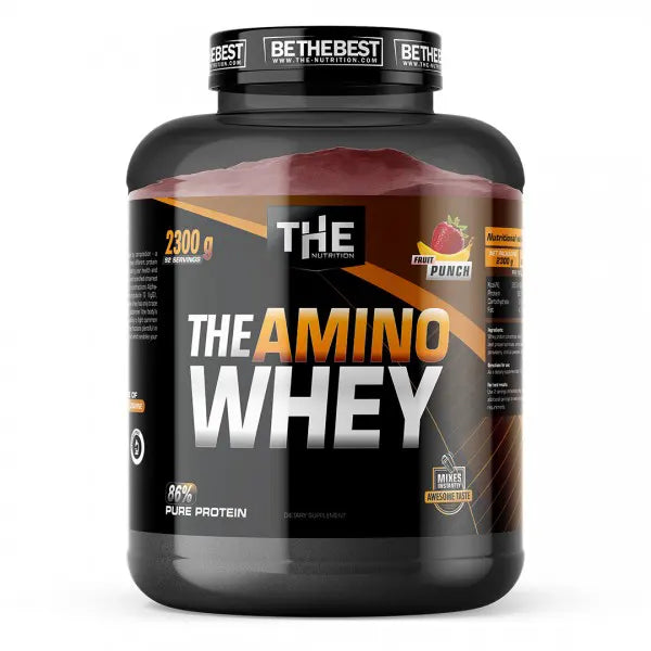 THE AMINO Whey Hydro Protein JAGODA I BANANA 2300g