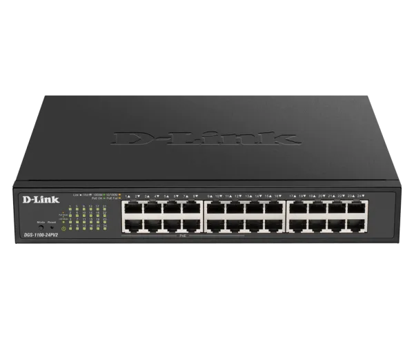 LAN Switch D-Link DGS-1100-24PV2/E 10/100/1000 24port/12PoE