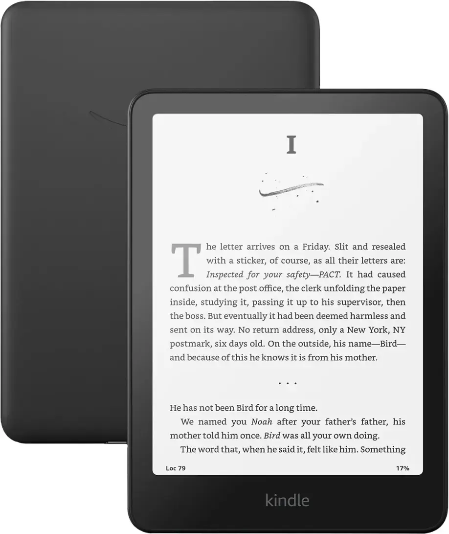 Amazon - Kindle Paperwhite (16 GB) – Our fastest Kindle ever, with new 7" glare-free display and weeks of battery life - 2024 - Black