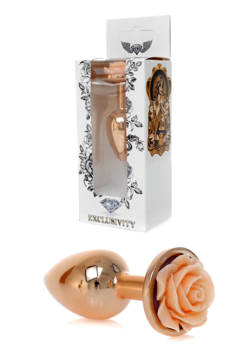 Plug-Jewellery Red Gold PLUG ROSE- Peach 64 00128