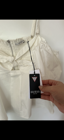 Guess bela kosulja bluza novo