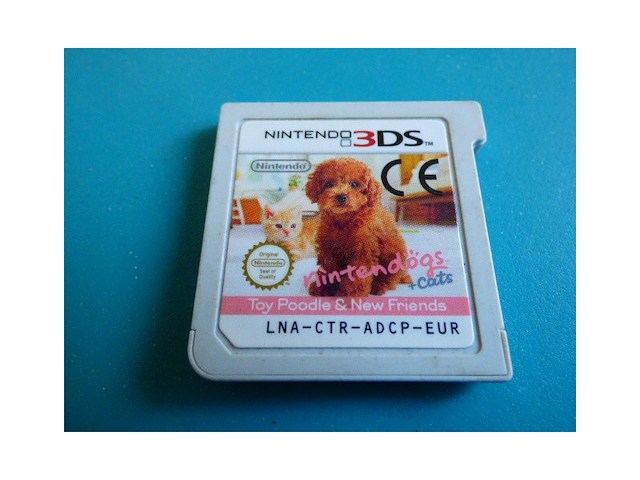 Nintendogs + Cats - Nintendo 3DS 2DS igra