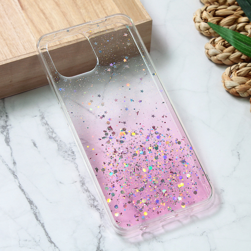 Torbica Silikonska Glitter za Xiaomi Redmi A1/A2 roze