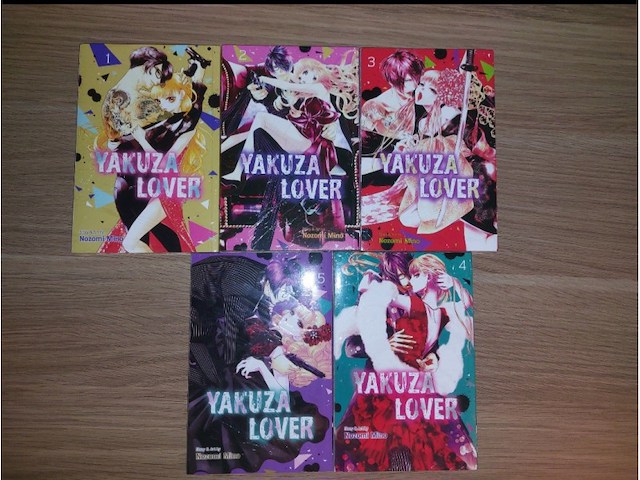 MANGA - Yakuza Lover 1-5 na engleskom jeziku