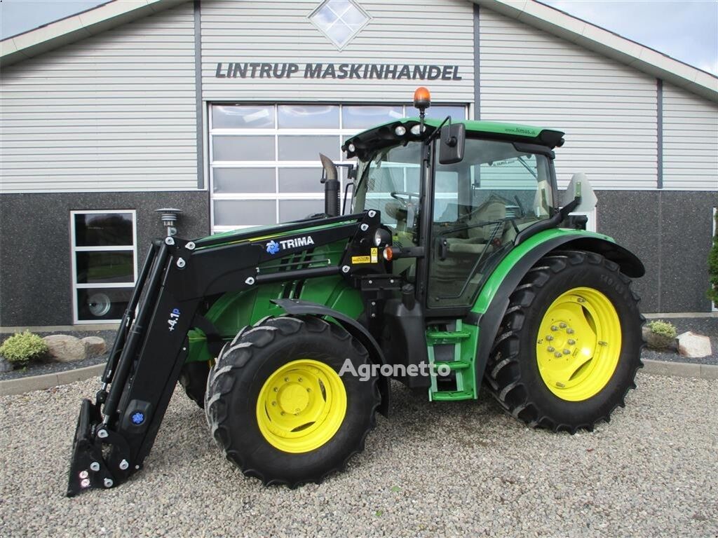 John Deere 6125R AutoPower med frontlæsser traktor točkaš