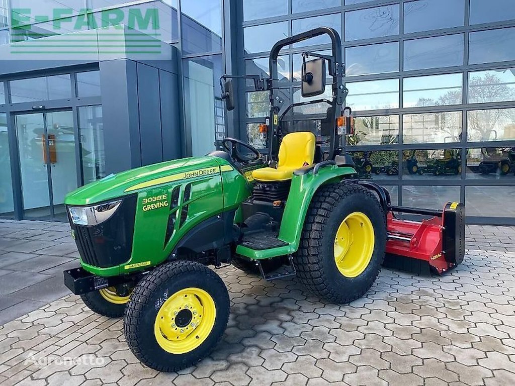 3038e + agritec mulcher traktor točkaš