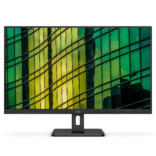 AOC monitor U32E2N 31,5"/IPS/3840x2160/60Hz/4ms GtG/HDMIx2,DP/zvučnici/VESA/crna