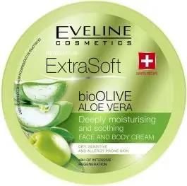 Eveline Cosmetics Soft bioolive + aloe vera krema, 175ml