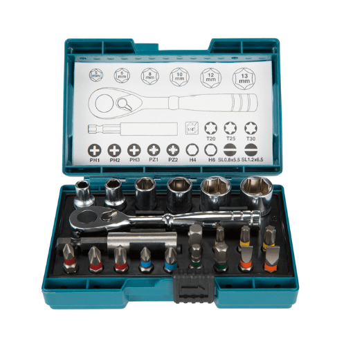 MAKITA B-54081 Set umetaka sa ključem za pritezanje 21-kom