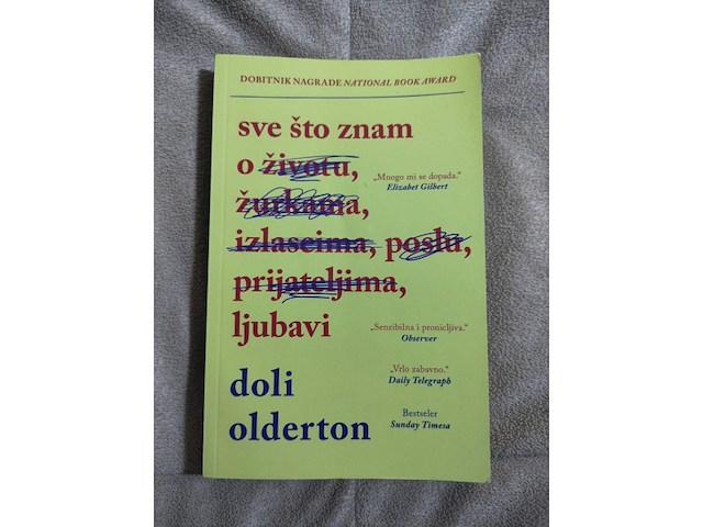 Sve što znam o ljubavi,Doli Olderton