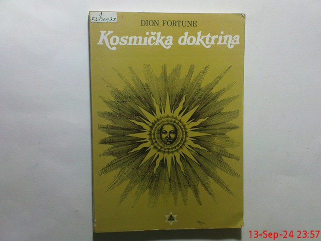 DION FORTUNE  -  KOSMICKA DOKTRINA