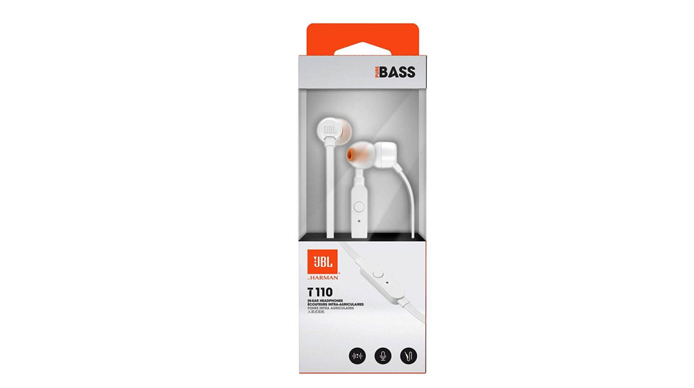 JBL T110 White