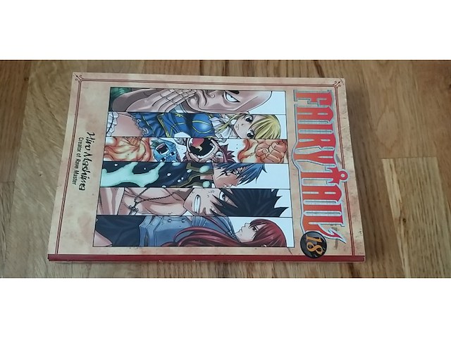 Fairytail manga vol. 18