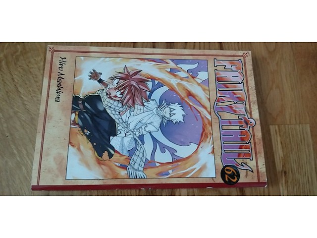 Fairytail manga vol. 62