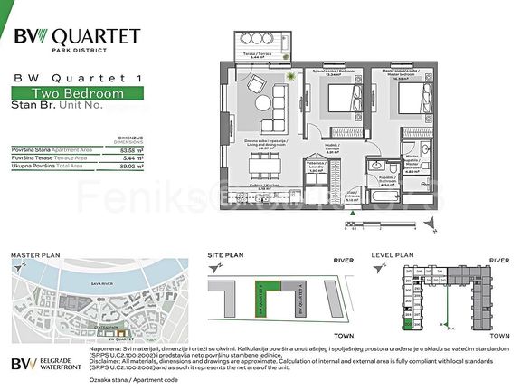 BW Quartet 1, 3.0, namešten i sa garažnim mestom