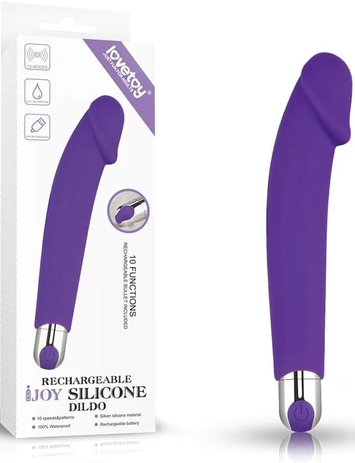 Silikonski vibrator USB, 907330