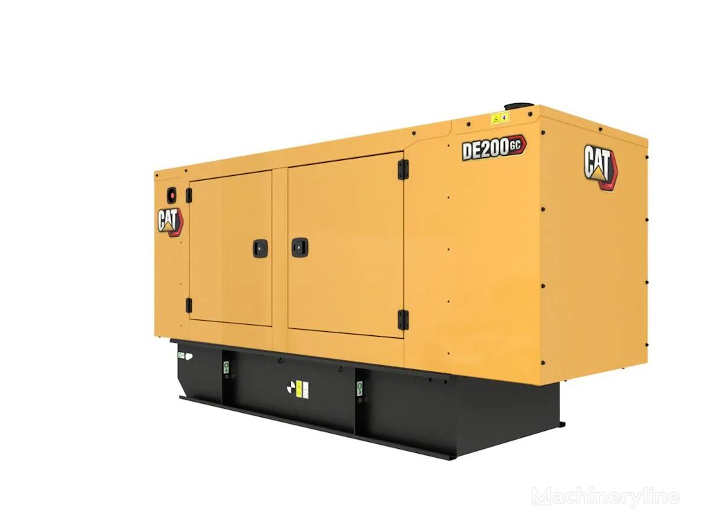 Novi Caterpillar DE200GC C7.1 GCAT 200 kVA Stand-By Silent Generatorset CAT New ! diesel generator