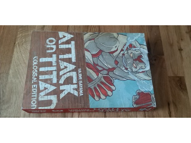 Attack on Titan manga Colossal edition 3