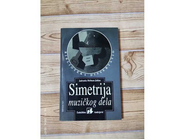 Simetrija muzickog dela-Jadranka Hofman-Jablan