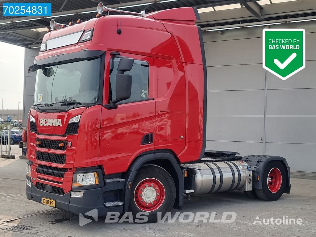 Scania R410 4X2 NL-Truck Retarder CR20H 2x Tanks Standklima tegljač