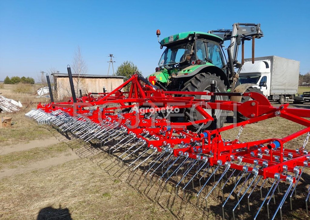 Nova Agro-Factory Weeder harrow IZAK, eco-aerator, width 12 m. opružna drljača