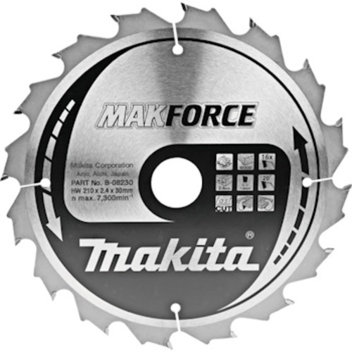 MAKITA B-08230 list za testeru od tvrdog metala MAKForce 210mm