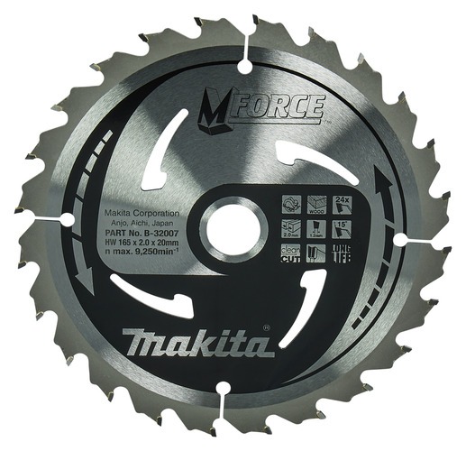 MAKITA B-32007 List testere 165×20 24z