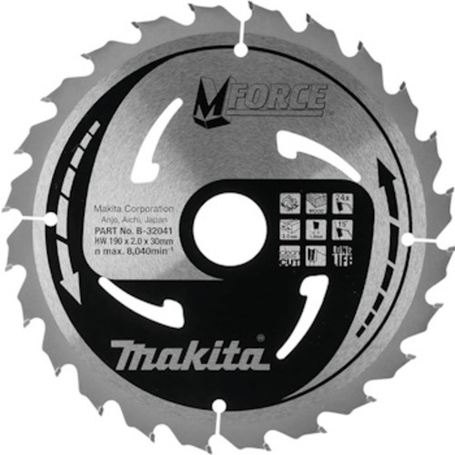 MAKITA B-32041 list za testeru od tvrdog metala MForce 190mm