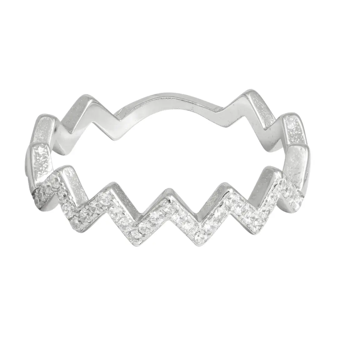 J&B JEWELLERY Srebrni prsten 925 16 mm - 0000033