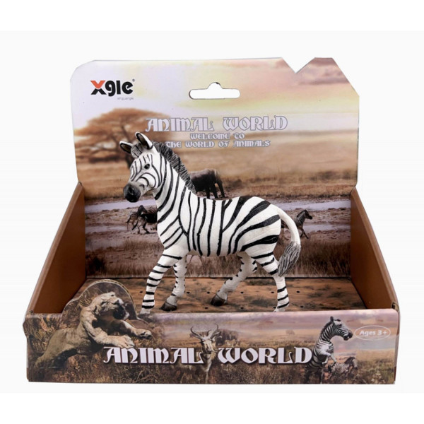 HK Mini igračka divlja životinja zebra