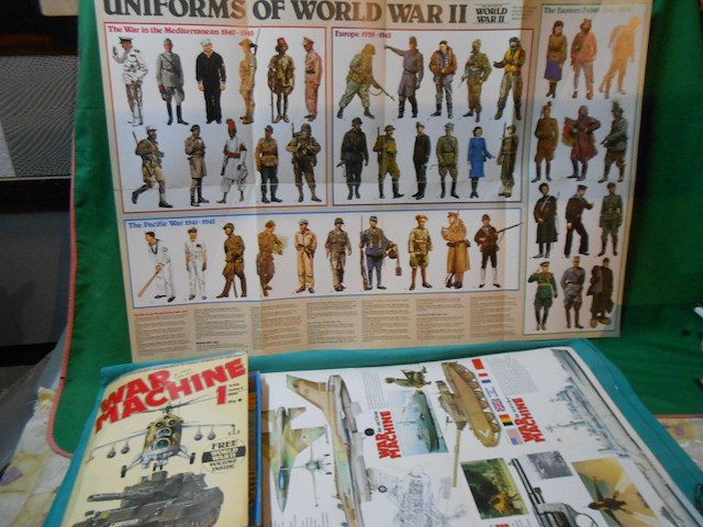 War machine magazine set 1-18 the history of WW -II.