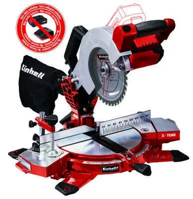 EINHELL Akumulatorska preklopna testera TE-MS 18/210 Li-Solo