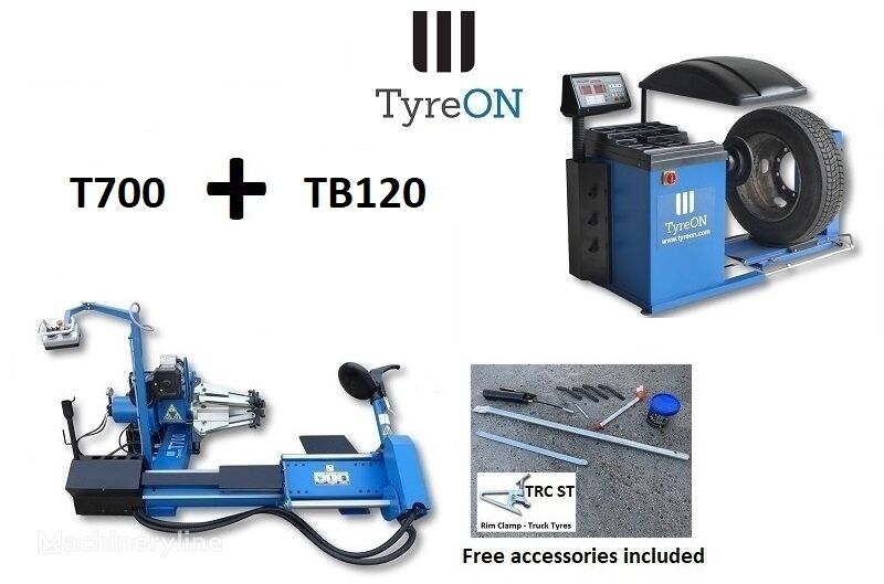 Novi TyreON ► 2-speed 42 Inch truck tyre changer + truck wheel balancer with demonterka